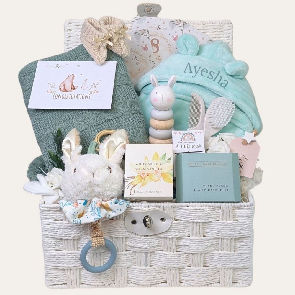 Baby Hampers - Beautiful Baskets for Newborns - Bumbles & Boo