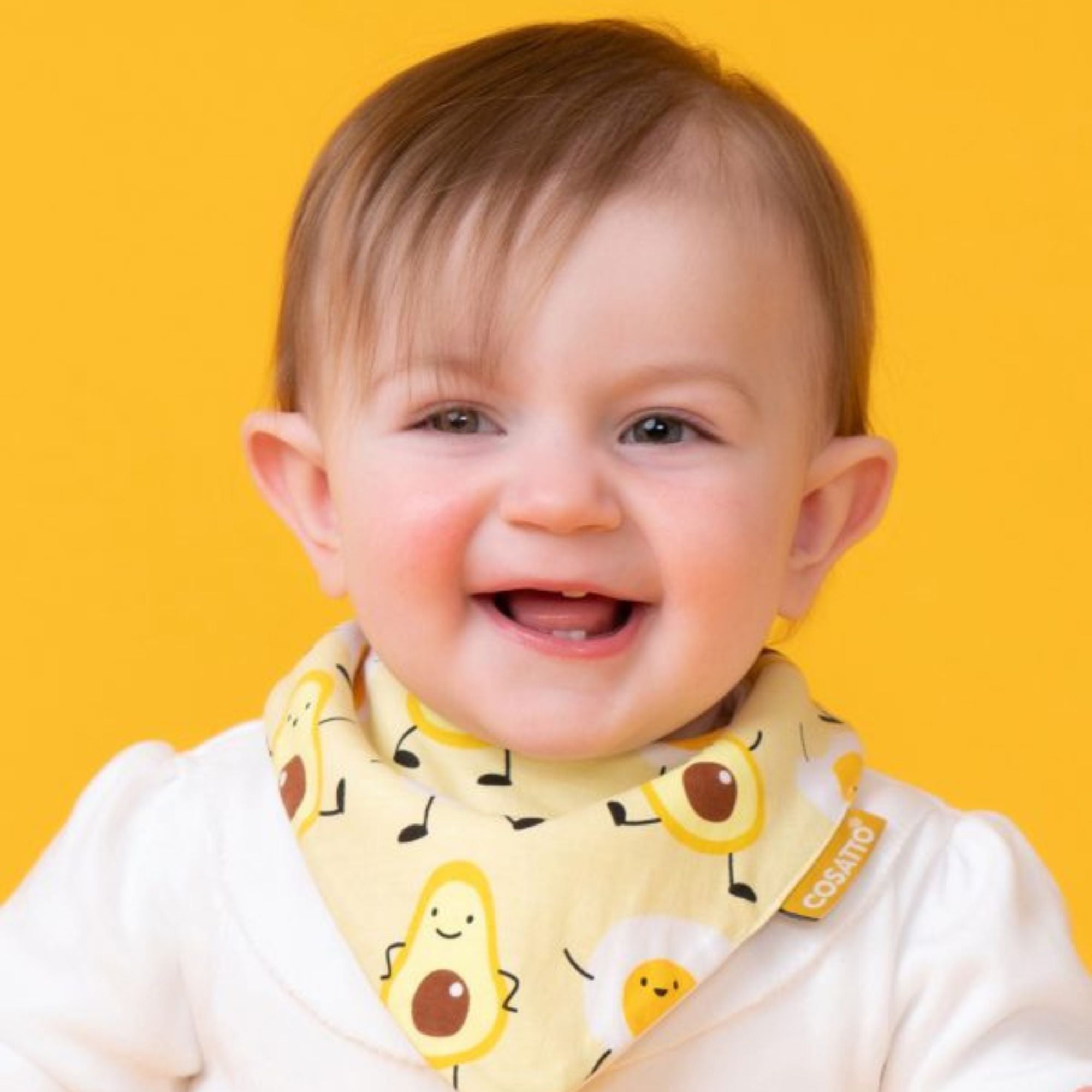 Waterproof Dribble Bib 'Avocados' – Bumbles & Boo