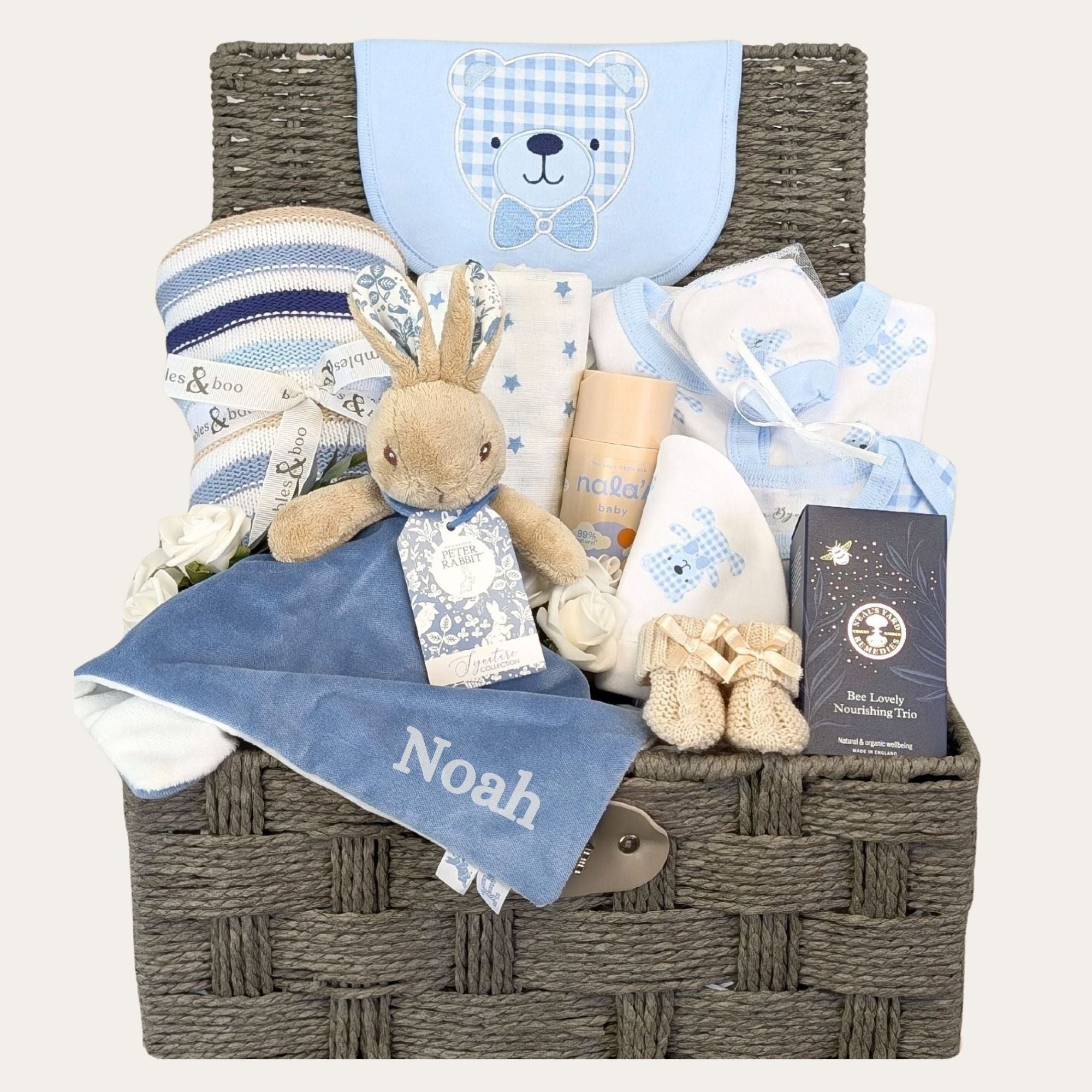 Baby Boy Hampers - Adorable Baskets for Boys - Bumbles & Boo