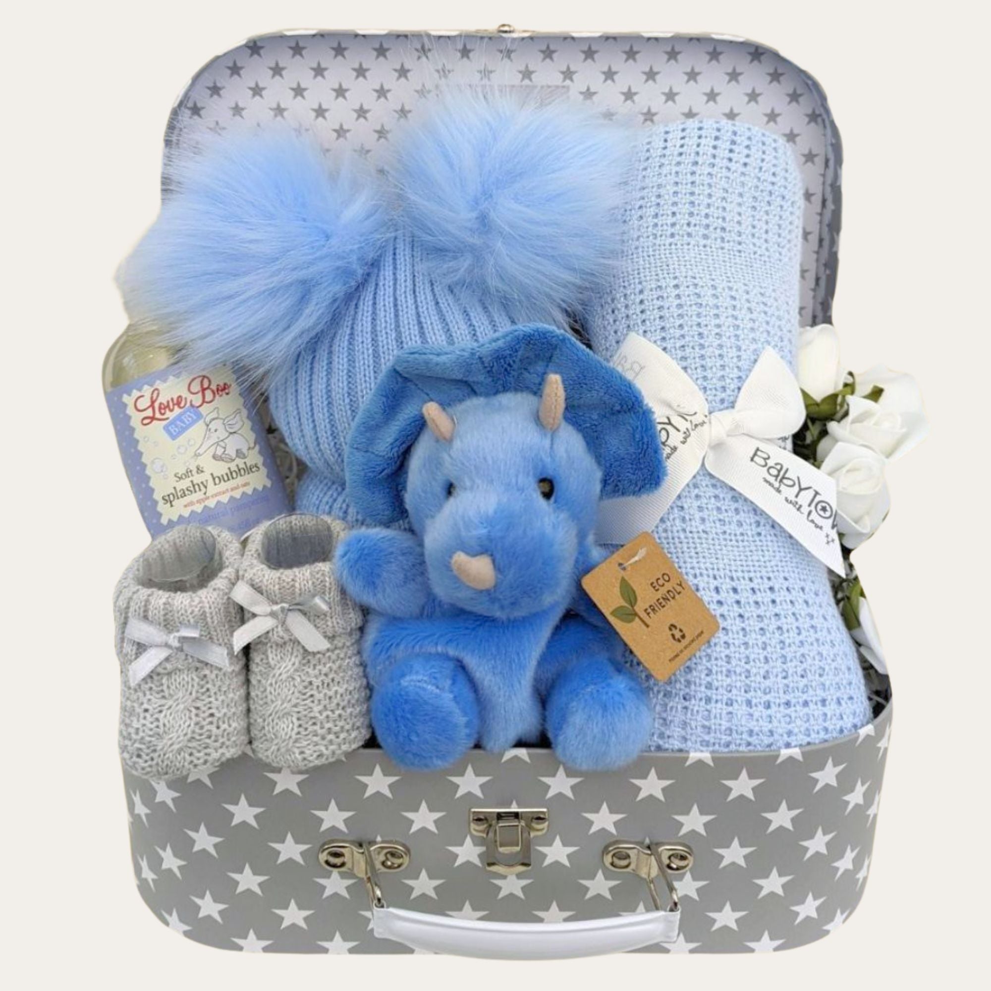 Baby Boy Hampers - Adorable Baskets for Boys - Bumbles & Boo