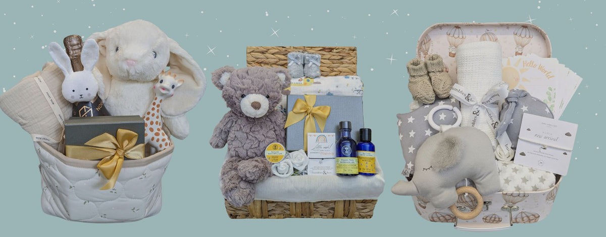 Baby Hampers - Beautiful Baby Gifts - Bumbles & Boo