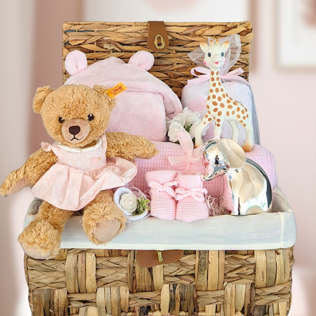 Baby Girl Hampers - Gorgeous Baskets for Girls - Bumbles & Boo