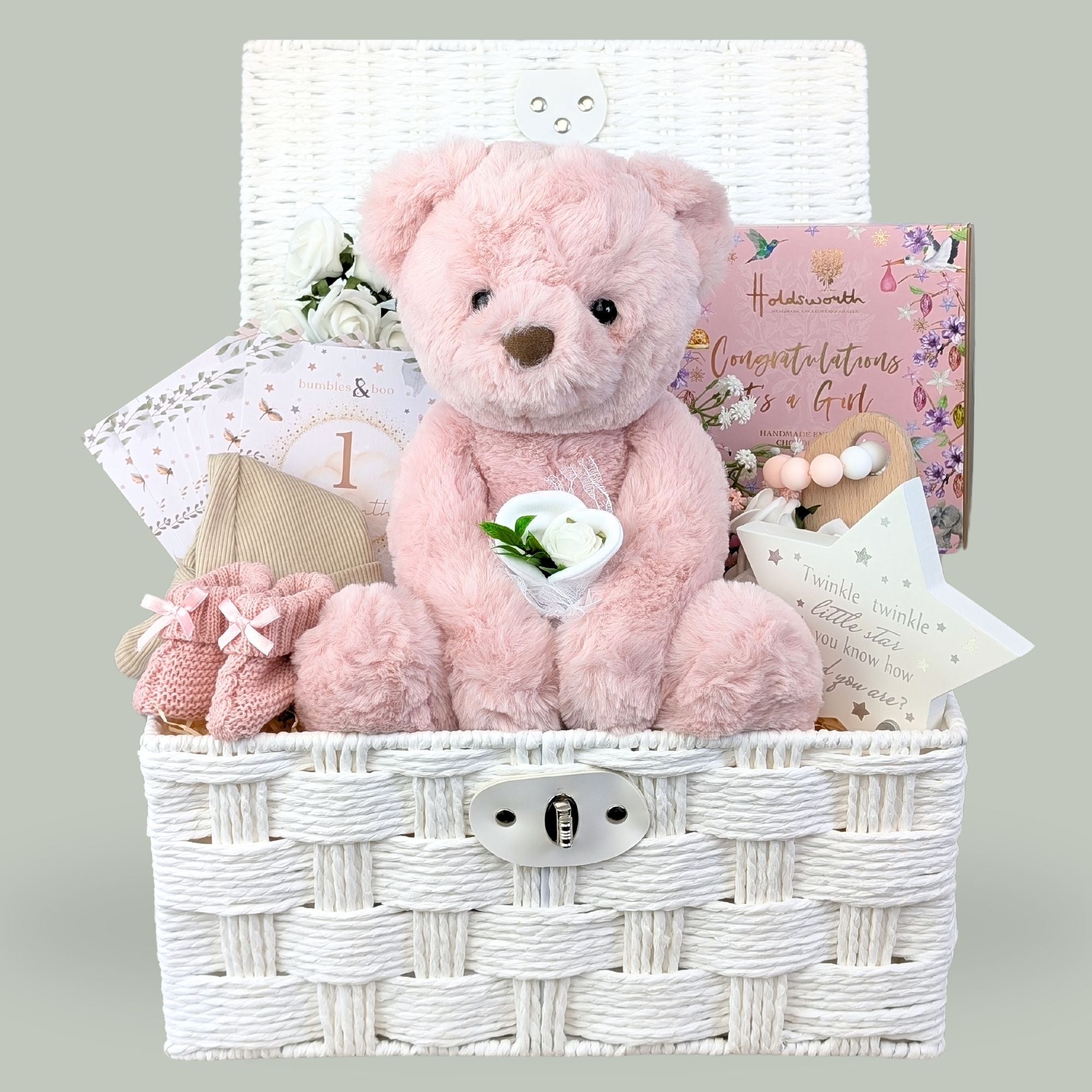 Baby Girl Hampers - Gorgeous Baskets for Girls - Bumbles & Boo