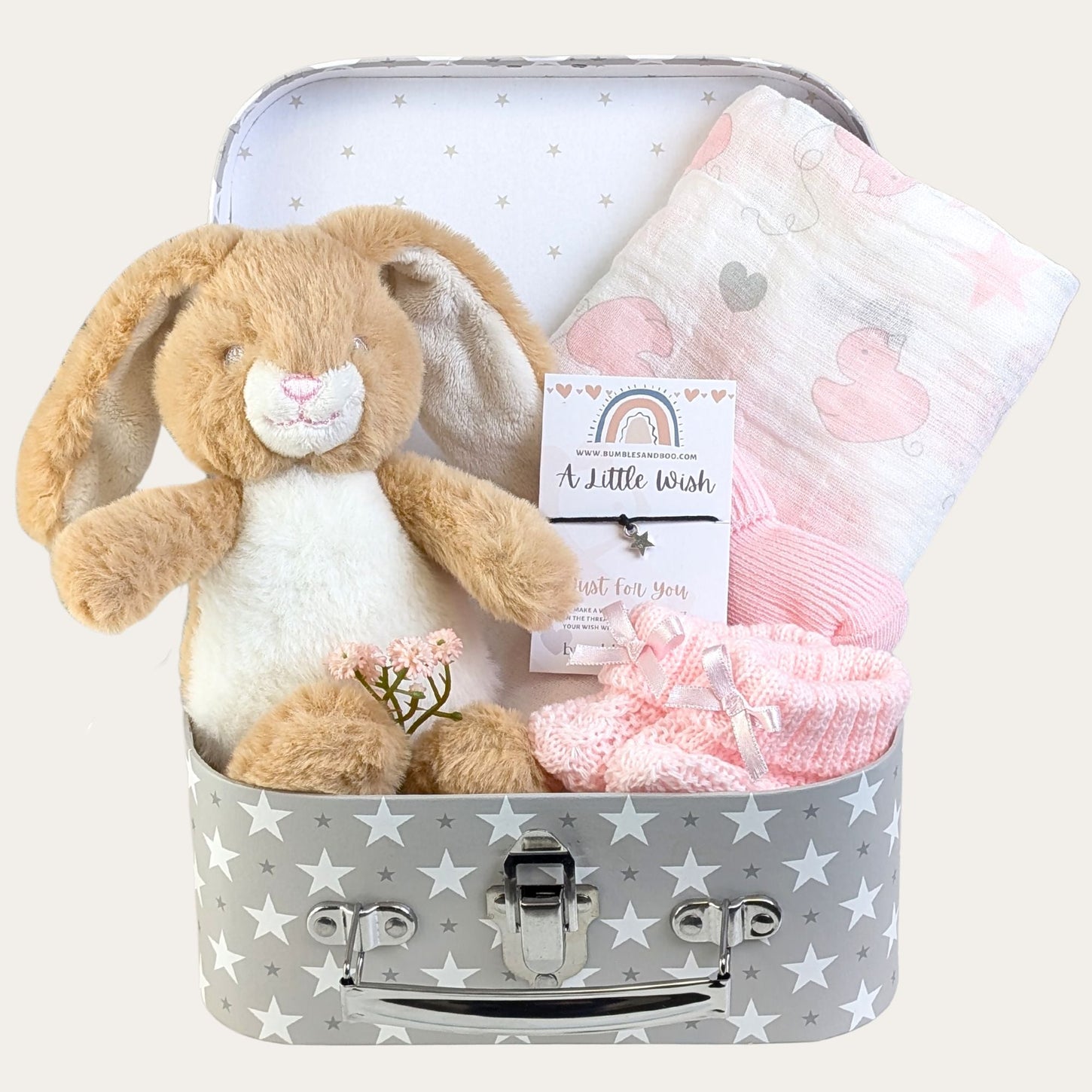 Baby Girl Hampers - Gorgeous Baskets for Girls - Bumbles & Boo