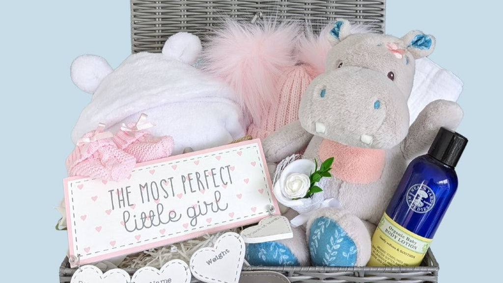 Baby Girl Hampers - Gorgeous Baskets for Girls - Bumbles & Boo