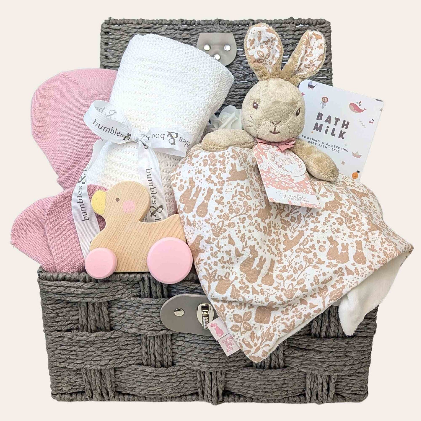 Baby Girl Hampers - Gorgeous Baskets for Girls - Bumbles & Boo