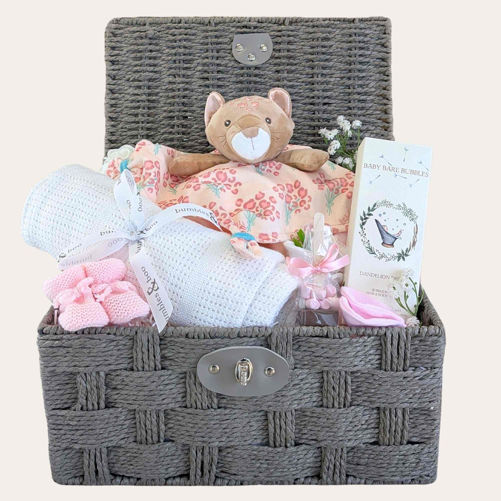 Baby Girl Hampers - Gorgeous Baskets for Girls - Bumbles & Boo