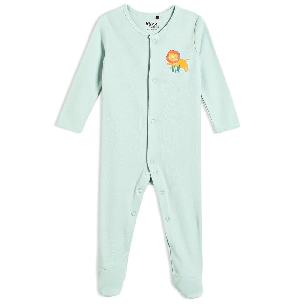 Animal Printed Sleepsuits 2 Pack – Unisex Baby Clothes – Bumbles & Boo
