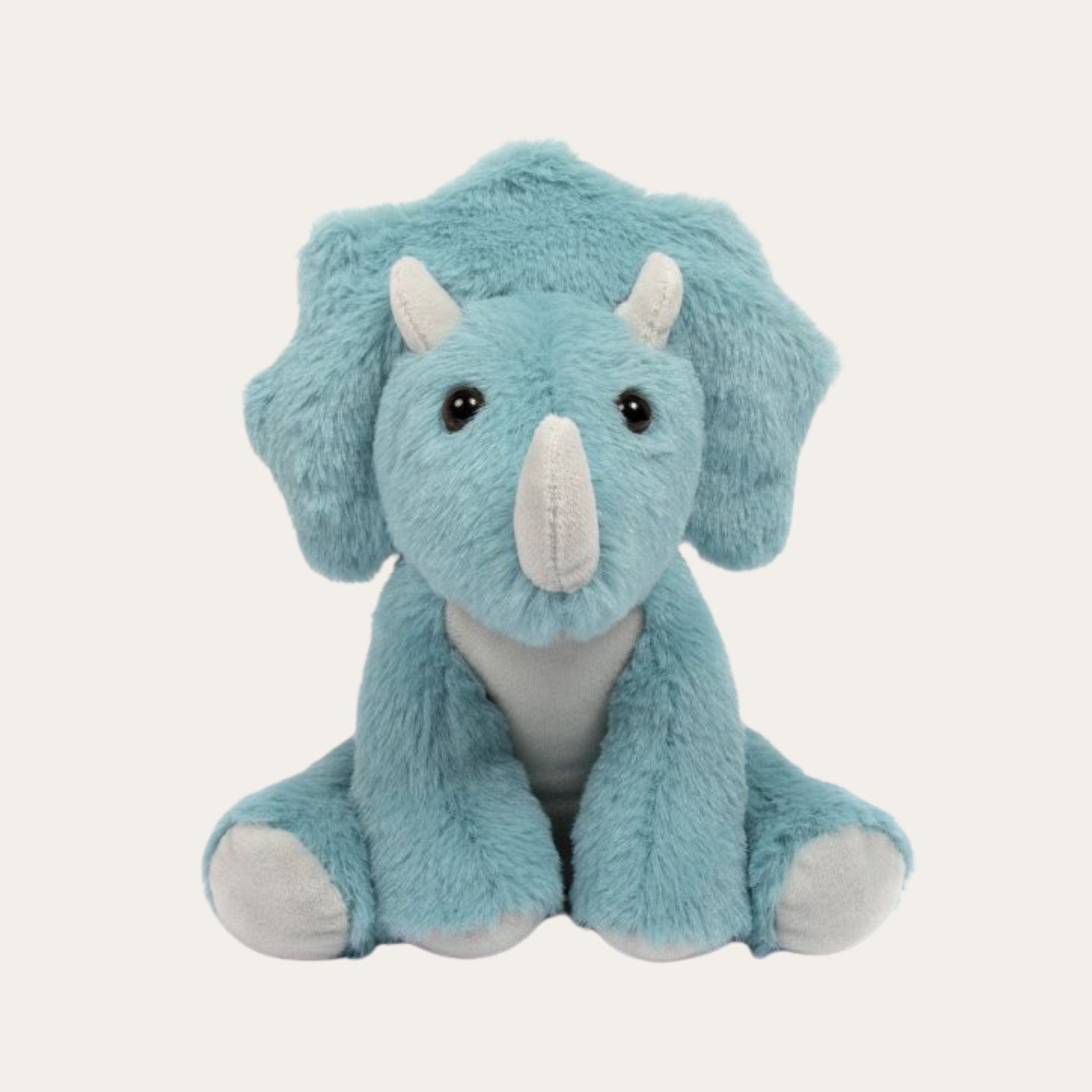 Blue Squishy Plush Dinosaur Soft Toy Eco-Friendly – Bumbles & Boo