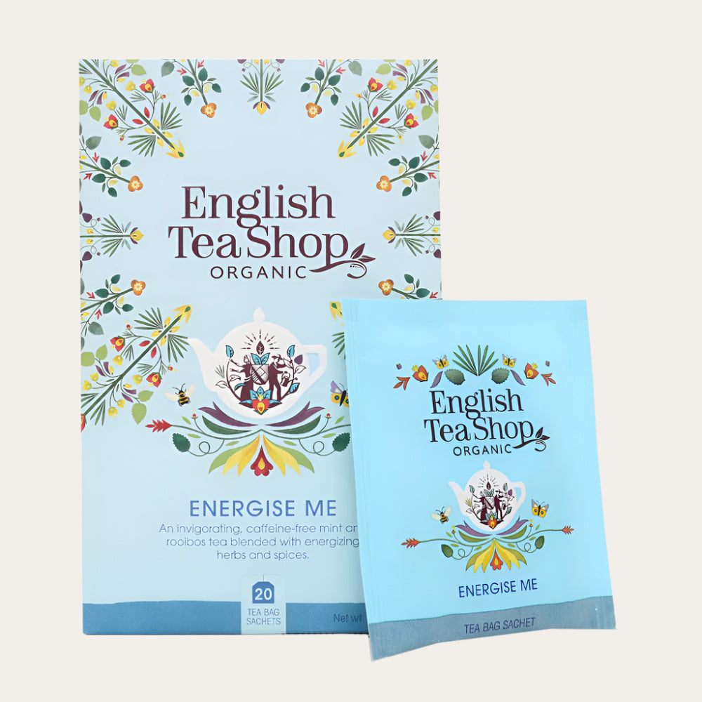 Organic Energise Me Tea – Caffeine Free Herbal Blend – Bumbles & Boo