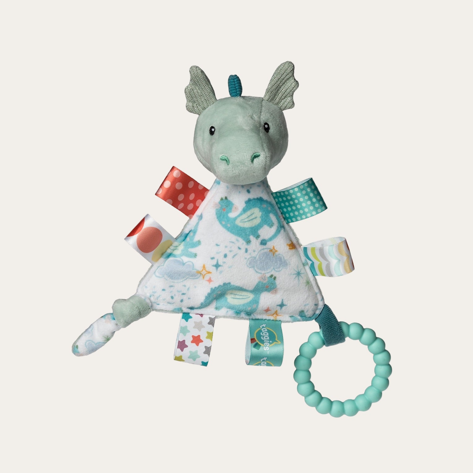 Green Dragon Taggies Baby Toy – Bumbles & Boo