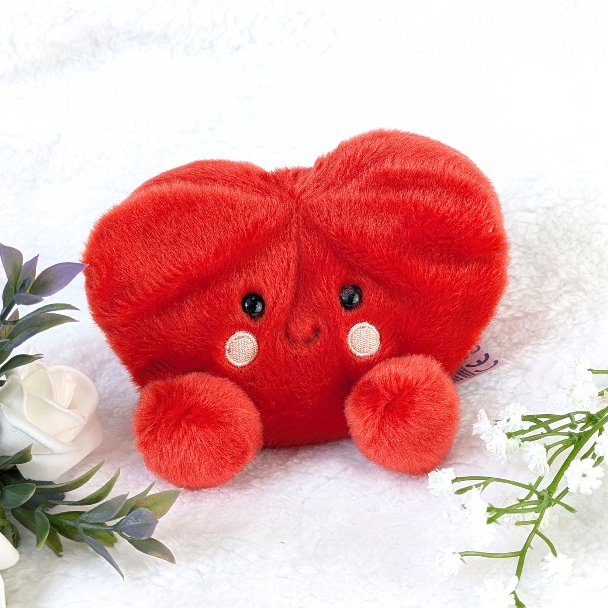 Soft Plush Heart Toy - Cuddly & Squishy Keepsake Gift – Bumbles & Boo