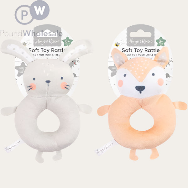 Rust Fox Baby Rattle – Baby Shower Gifts - Bumbles & Boo