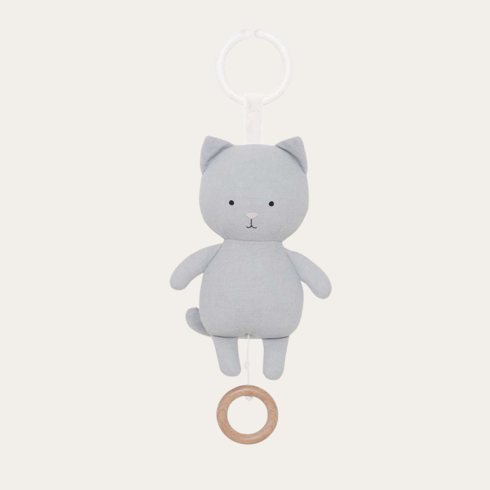 Musical Kitten Pull Down Pram Baby Toy - Pram Toy – Bumbles & Boo