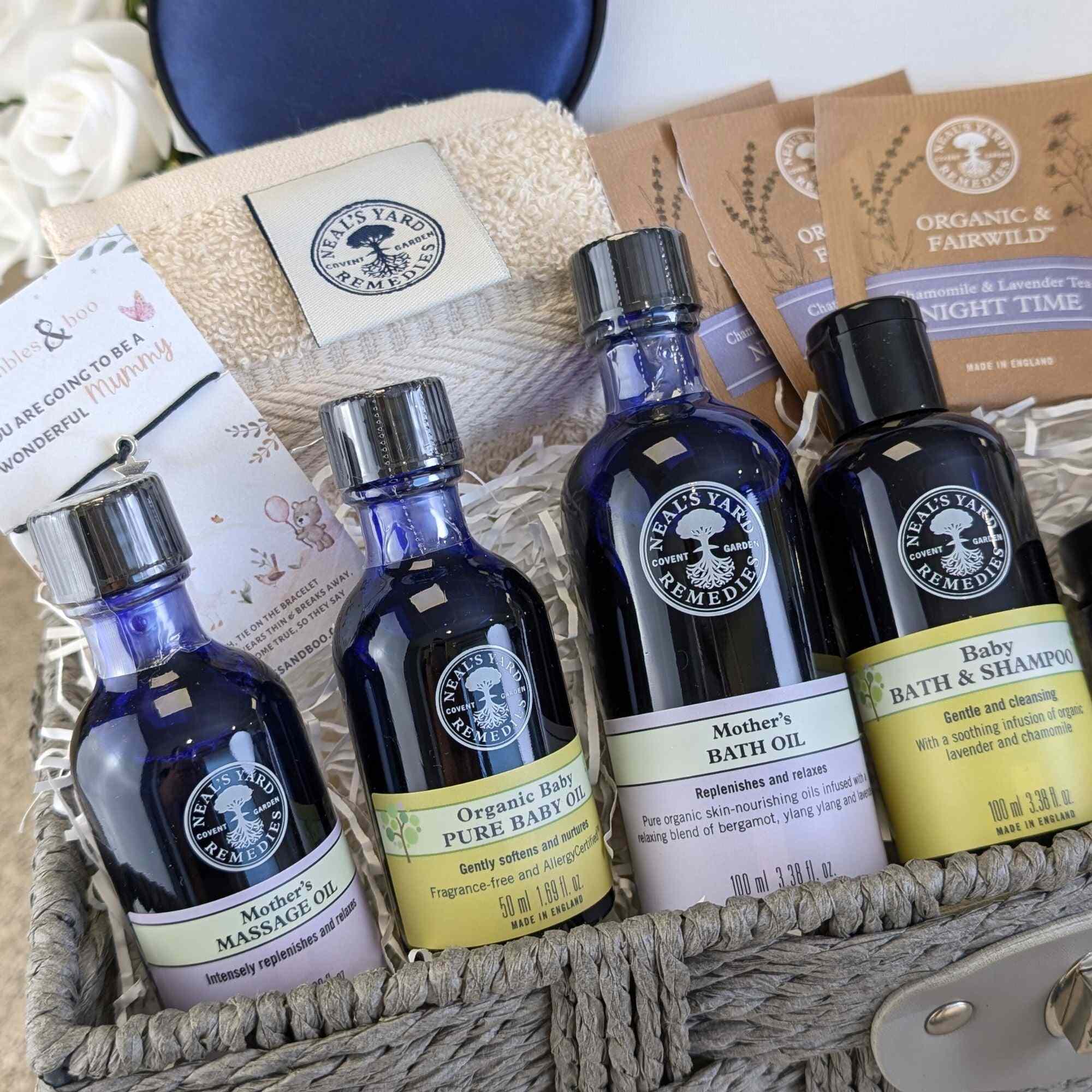 Mum To Be Pregnancy Gifts - Neal's Yard - Pamper Hampers – Bumbles & Boo