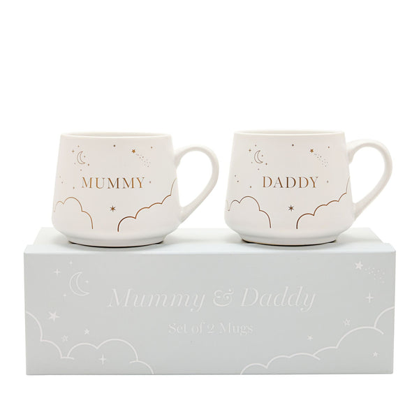 Mummy and Daddy Mug Set - New Parent Gifts - Bumbles & Boo