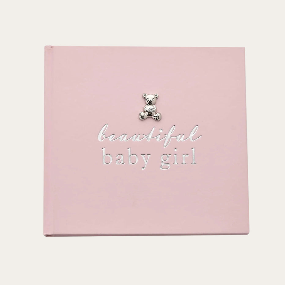 Photo Album 'Beautiful Baby Girl' Pink - Newborn Gifts – Bumbles & Boo