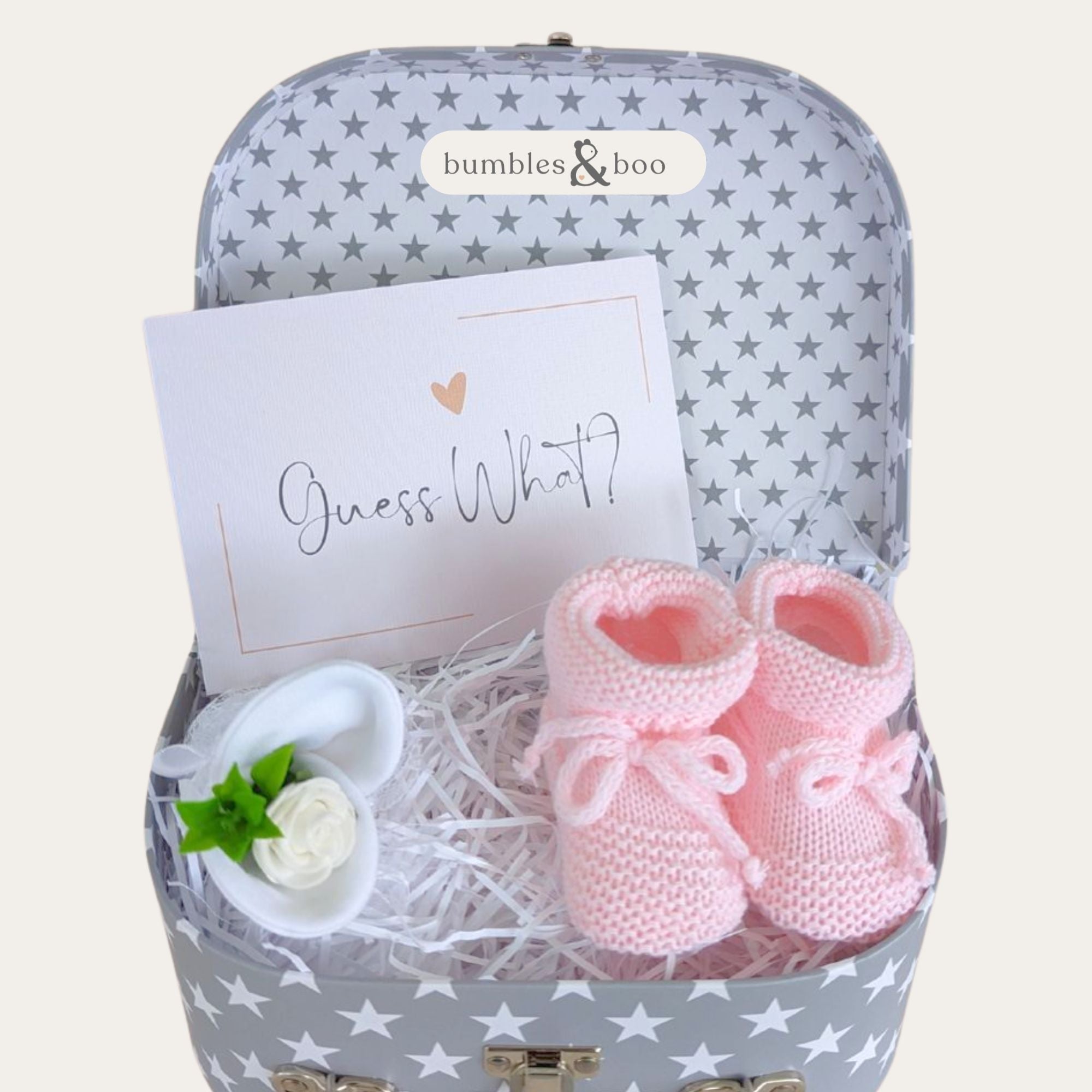 It's A Girl! - Pregnancy Reveal Gift Box - Bumbles & Boo