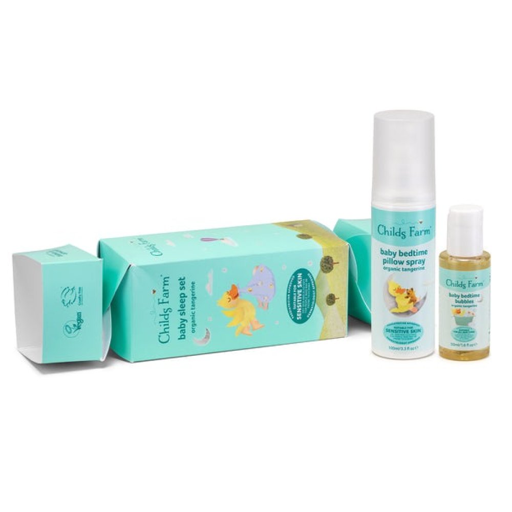 Baby Bedtime Bathing Gift Cracker by Childs Farm Sleep – Bumbles & Boo