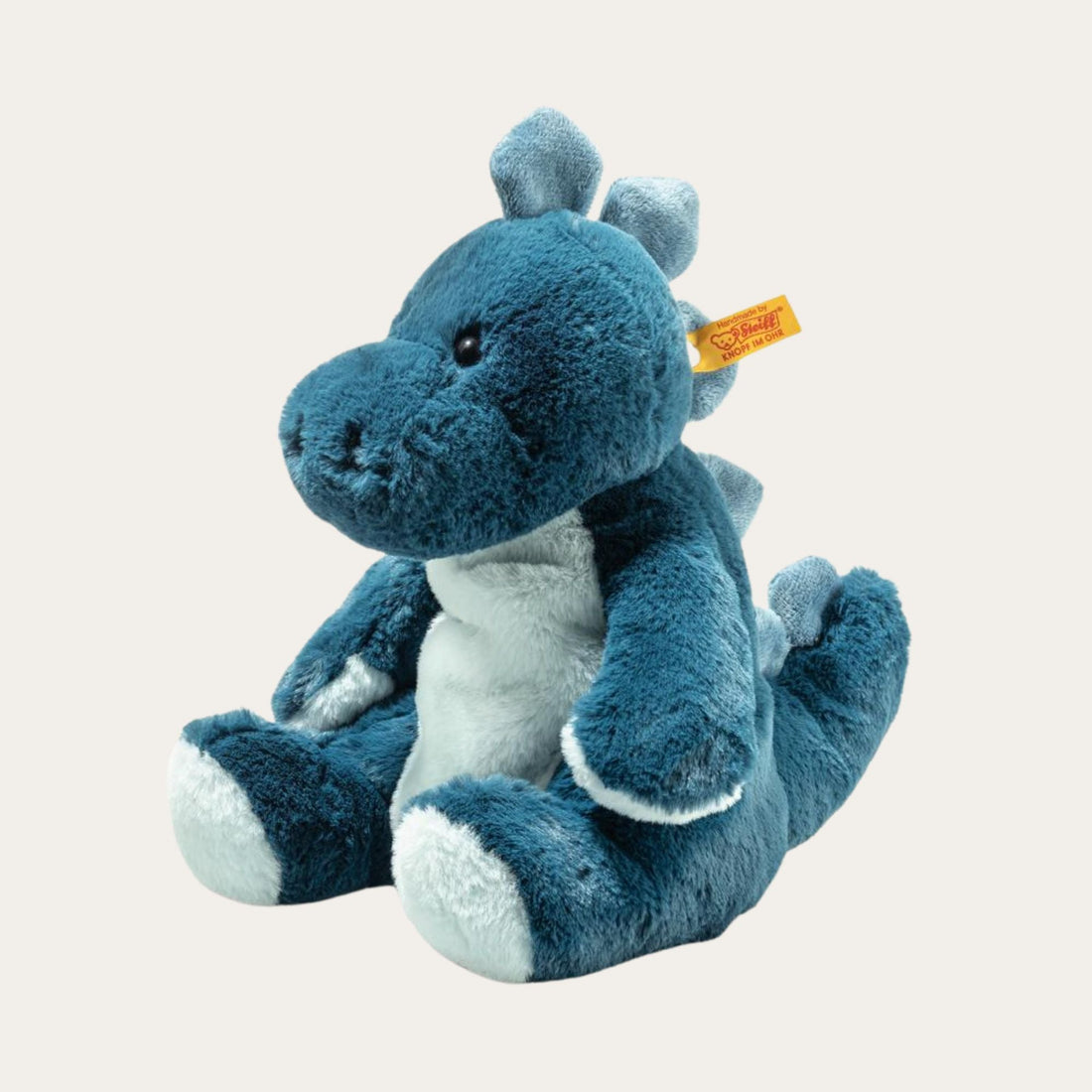 Steiff Dinosaur 'Spott' Stegosaurus - Soft Baby Toys – Bumbles & Boo