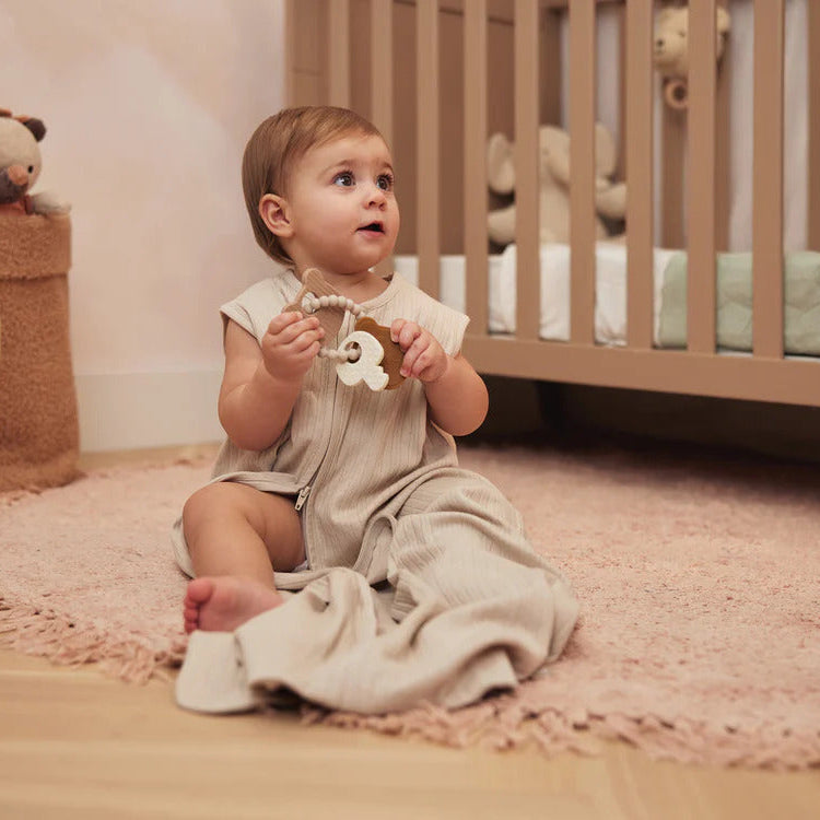 Silicone Teether Keyring – Teddy Bear | Soothing Teething Toy – Bumbles ...