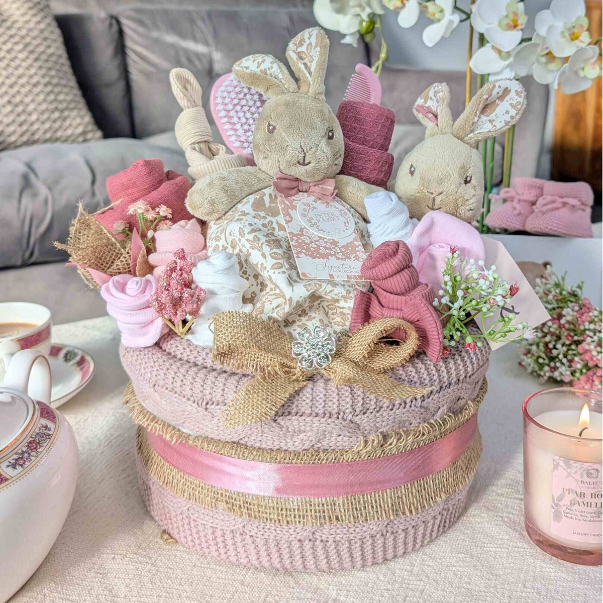 Nappy Cakes - Baby Celebration Cake UK - Bumbles & Boo
