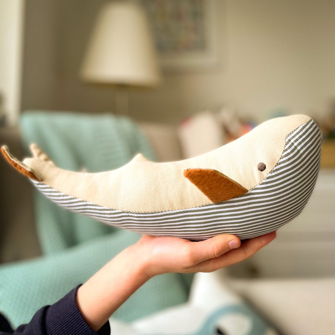Wilbur The Whale - Soft Baby Toys - Bumbles & Boo