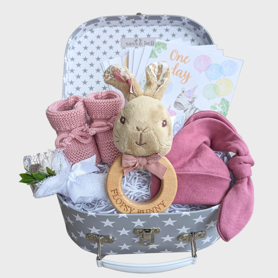 Signature Flopsy Baby Gift Set - Baby Girl Hampers - Baby Gifts ...